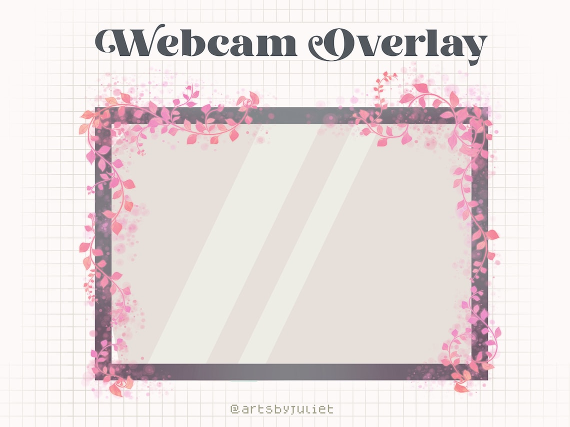 Forest Webcam Overlay Magical Cam Borders Twitch Streaming Streaming ...