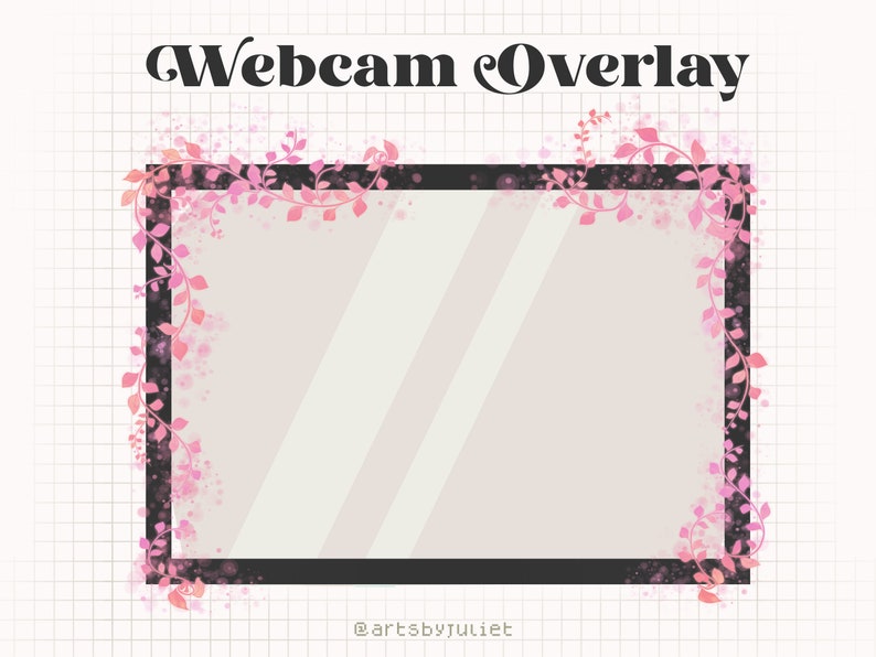 Forest Webcam Overlay Magical Cam Borders Twitch Streaming Streaming ...