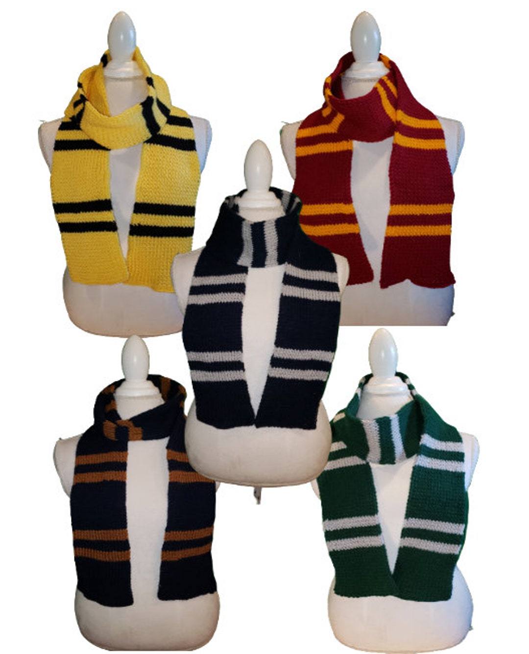 Wizard House Inspired Scarves - Etsy