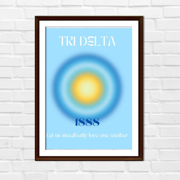 Tri Delta - Etsy