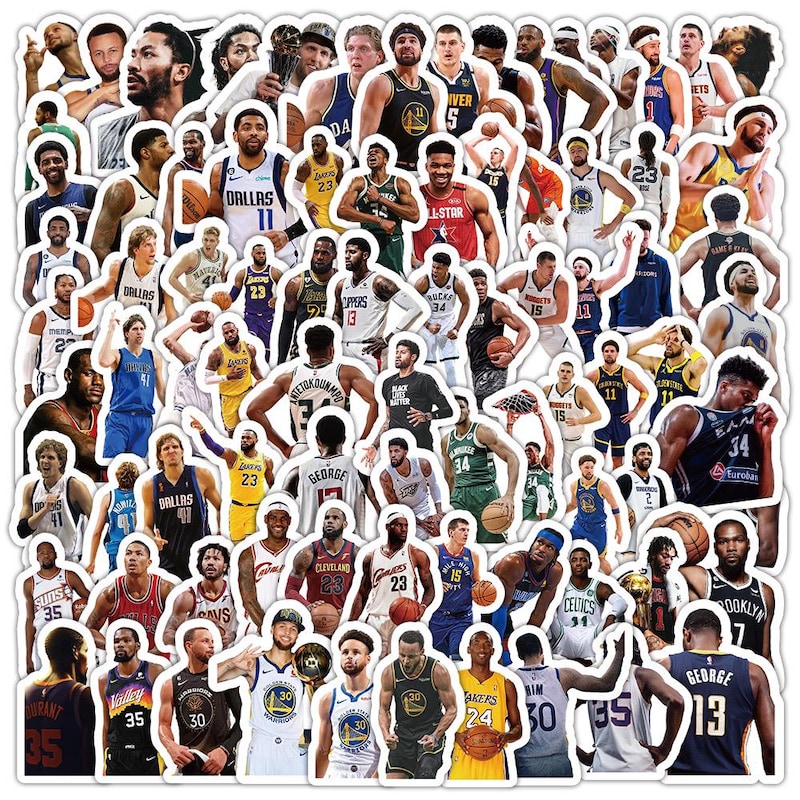 Basketball Stickers - Etsy