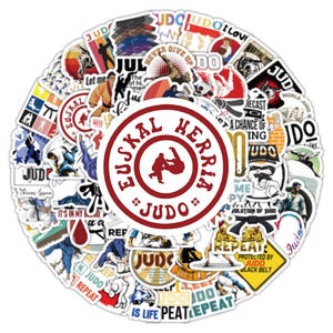 Judo Stickers Pack: DIY Creative Waterproof Vinyl Sports Decals（100pcs ...