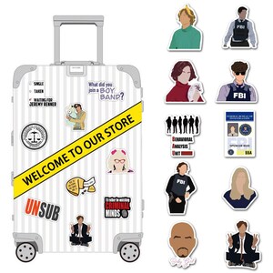 50pcs/set American TV Series Criminal Minds Stickers Pack, Christmas ...