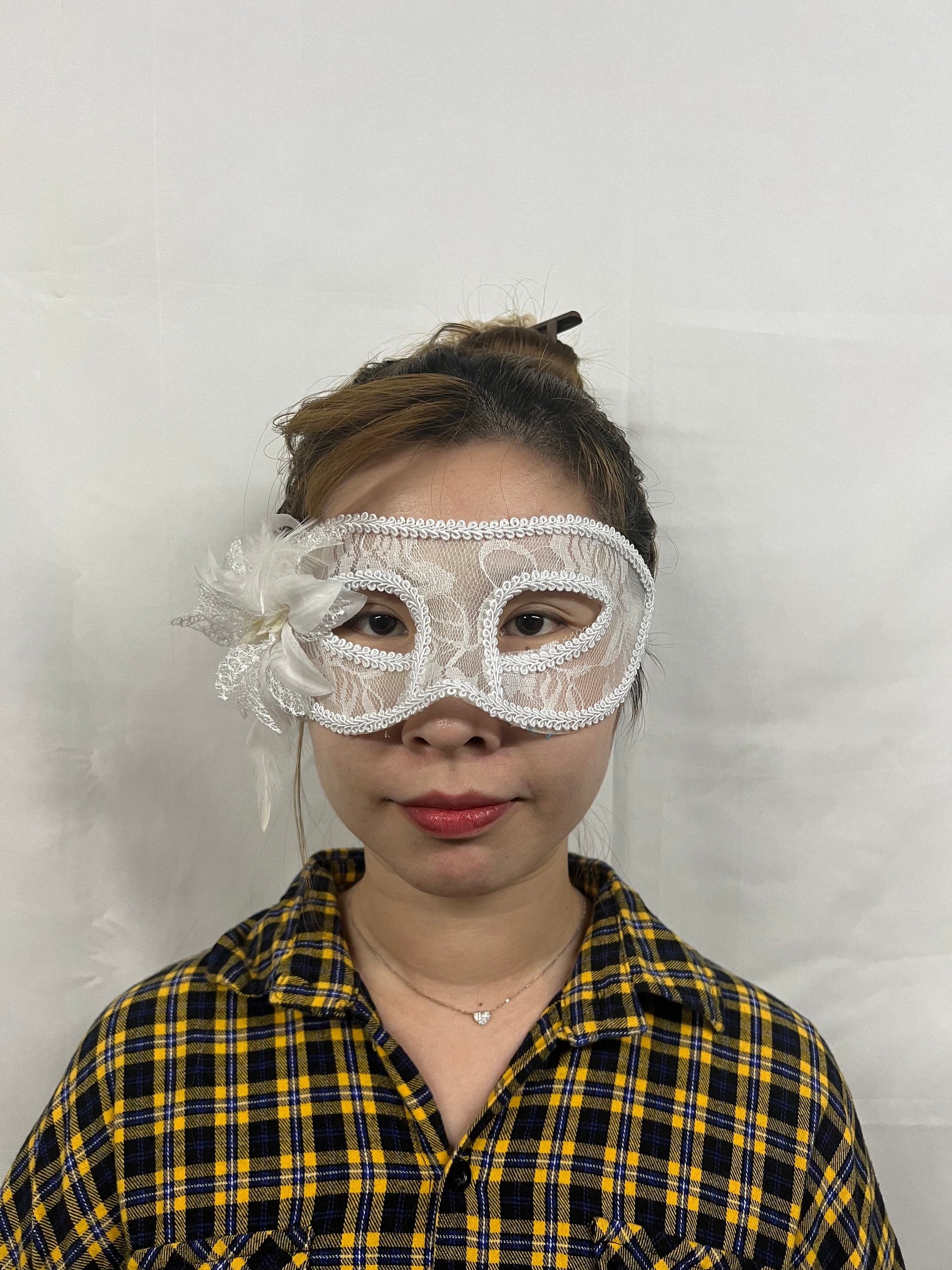 Female Flower Lace Mask Wedding Ball Halloween Party Mask - Etsy