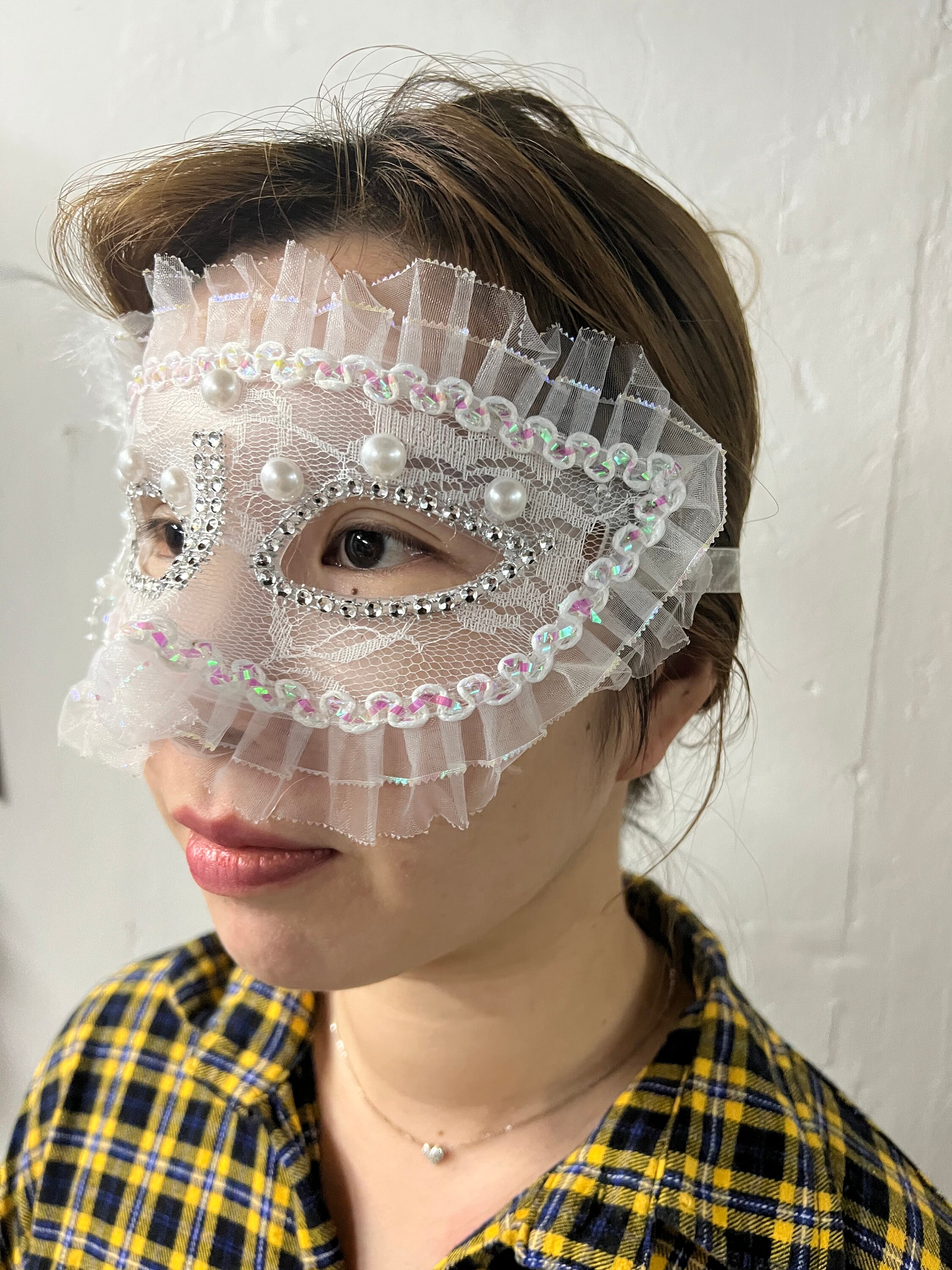 Female Flower Lace Mask Wedding Ball Halloween Party Mask - Etsy