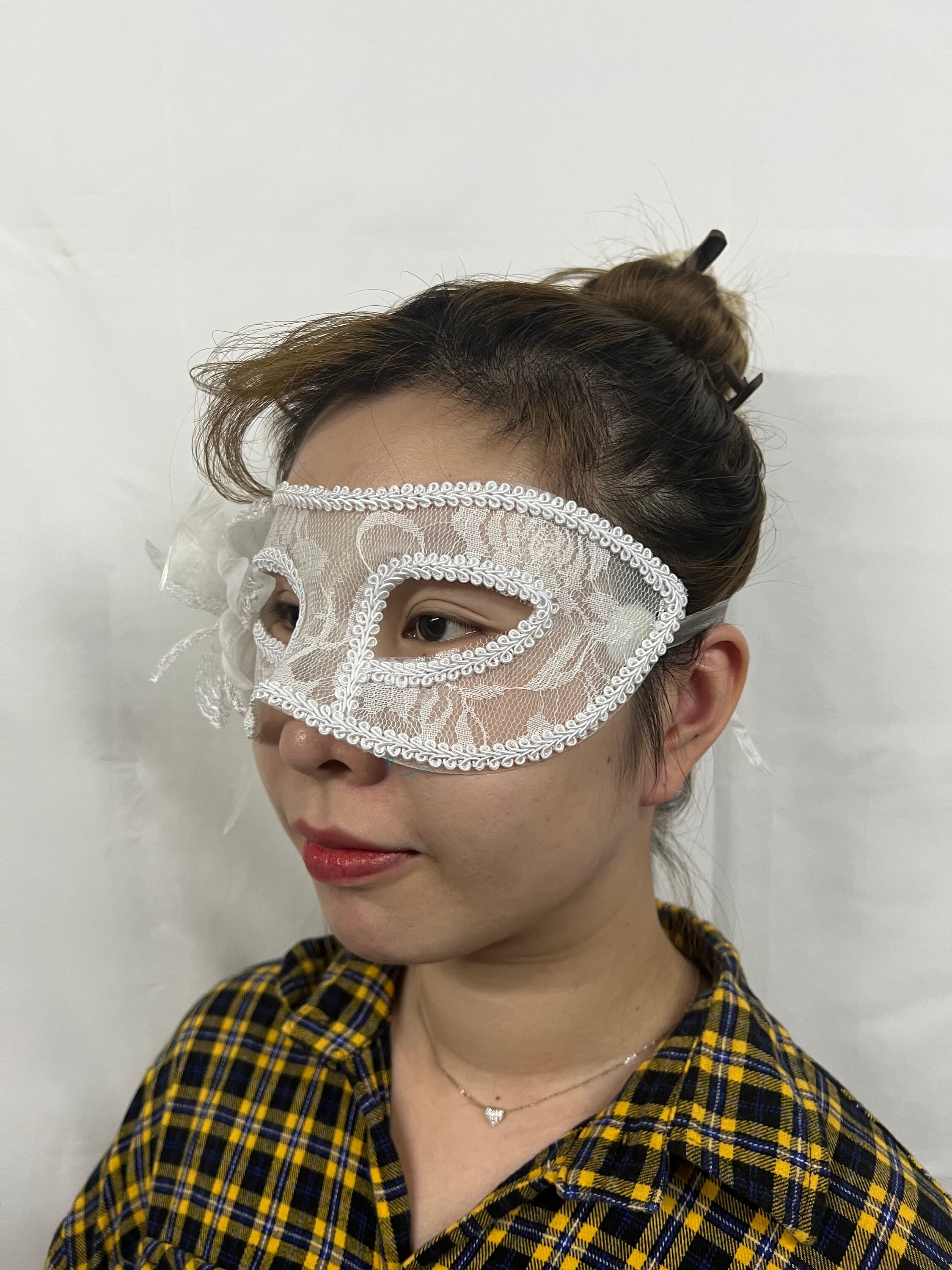 Female Flower Lace Mask Wedding Ball Halloween Party Mask - Etsy