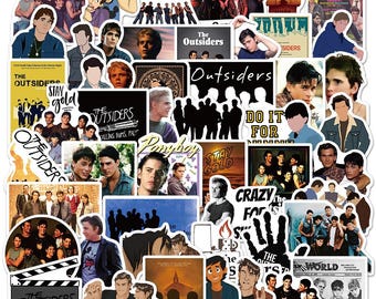 The Outsiders 10-pack of Stickers - Etsy