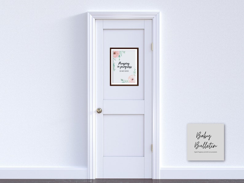 Editable Breastfeeding Sign Pumping Sign Lactation Room - Etsy