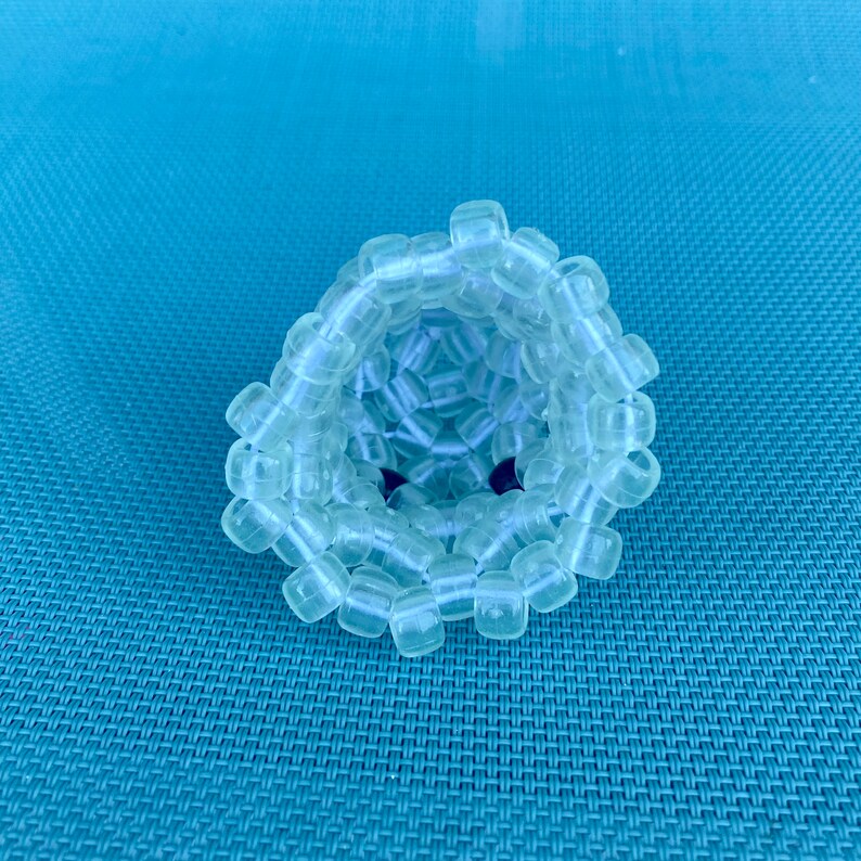 Ghost Kandi Necklace Glow in the Dark - Etsy