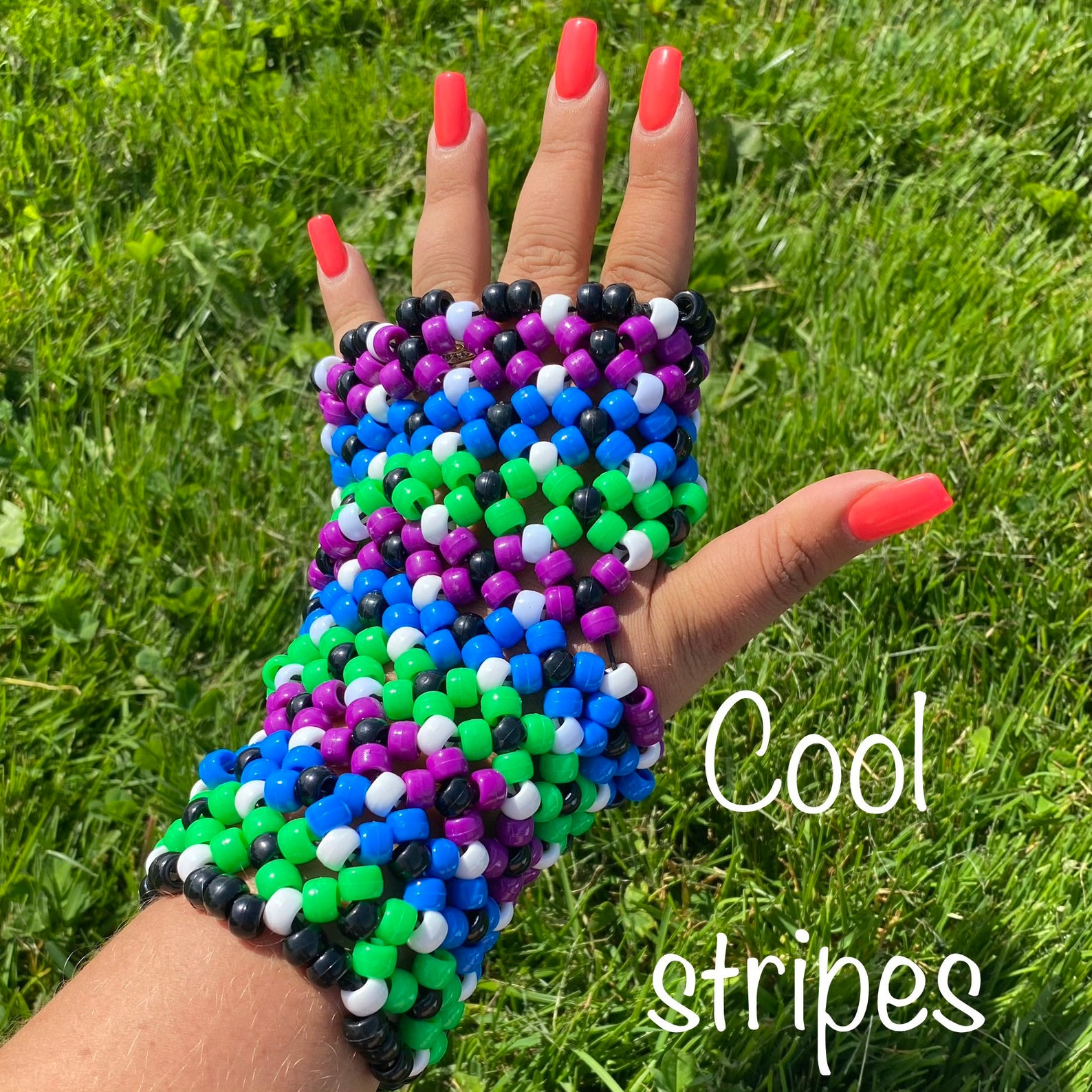 Custom Kandi Gloves Multiple Sizes - Etsy