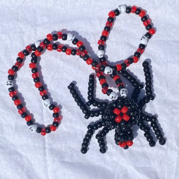 Spider Necklace - Etsy