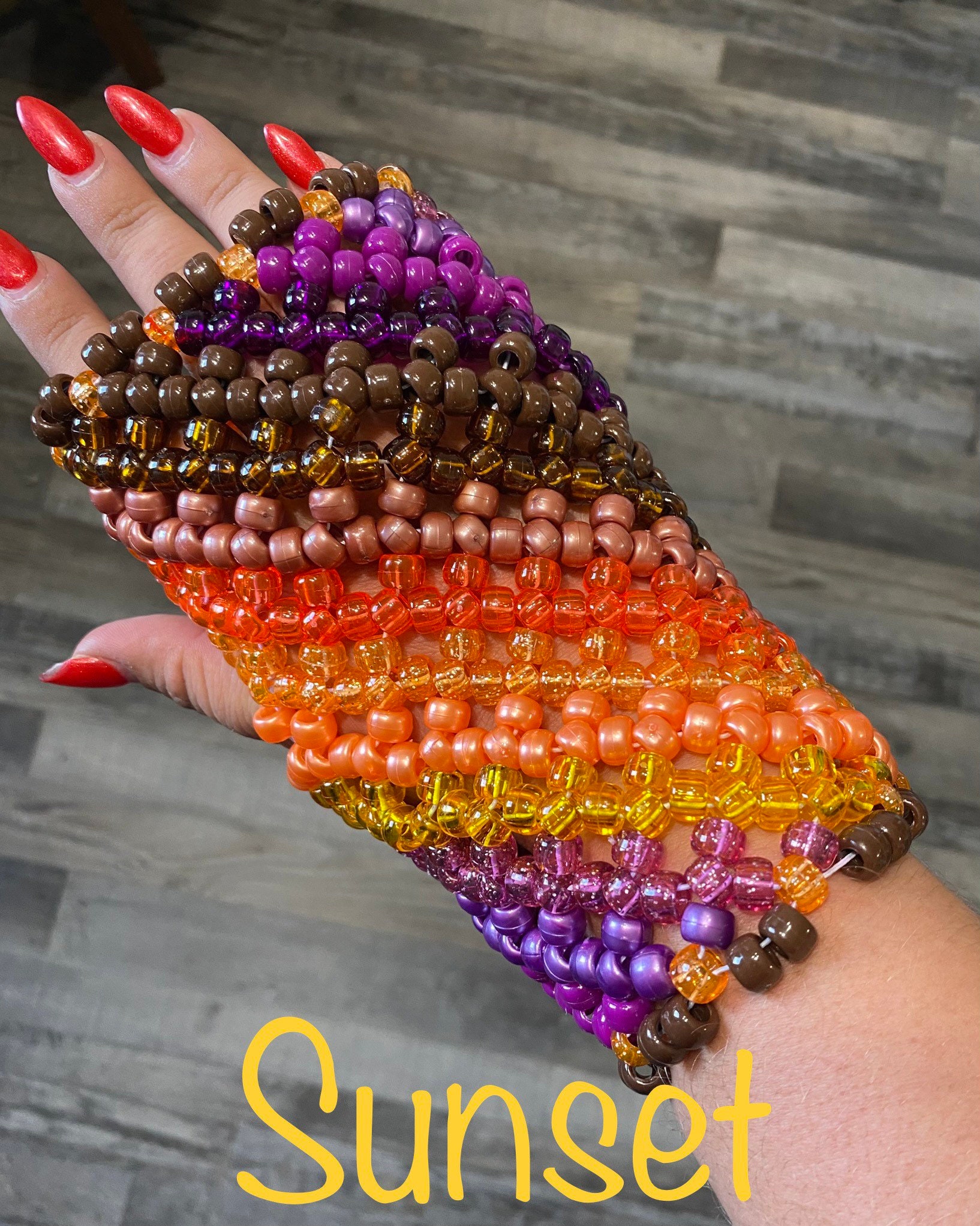 Custom Kandi Gloves Multiple Sizes - Etsy
