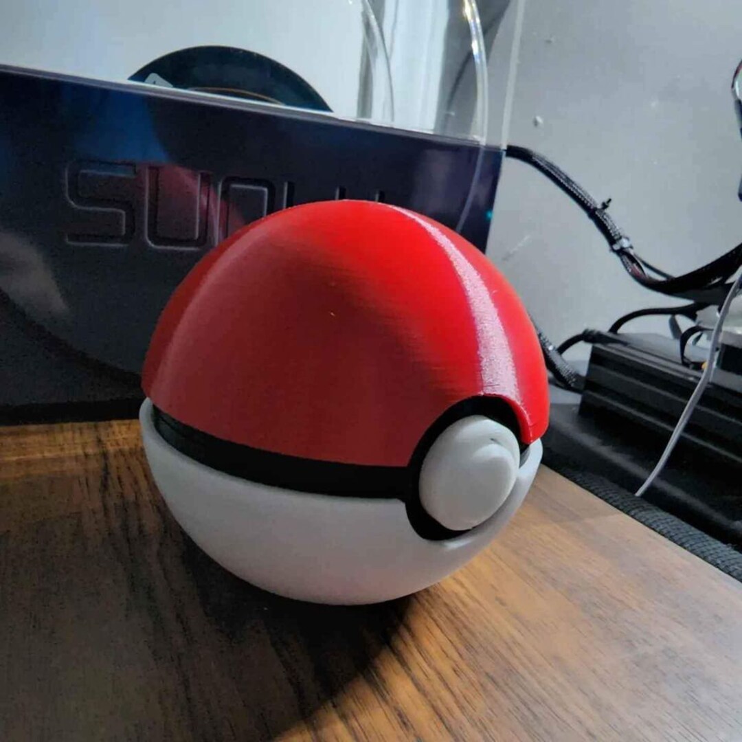 Pokeball Hinged for Storage - Etsy
