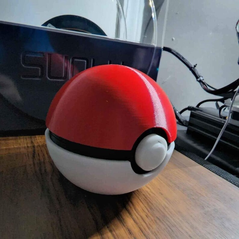 Pokeball Hinged for Storage - Etsy
