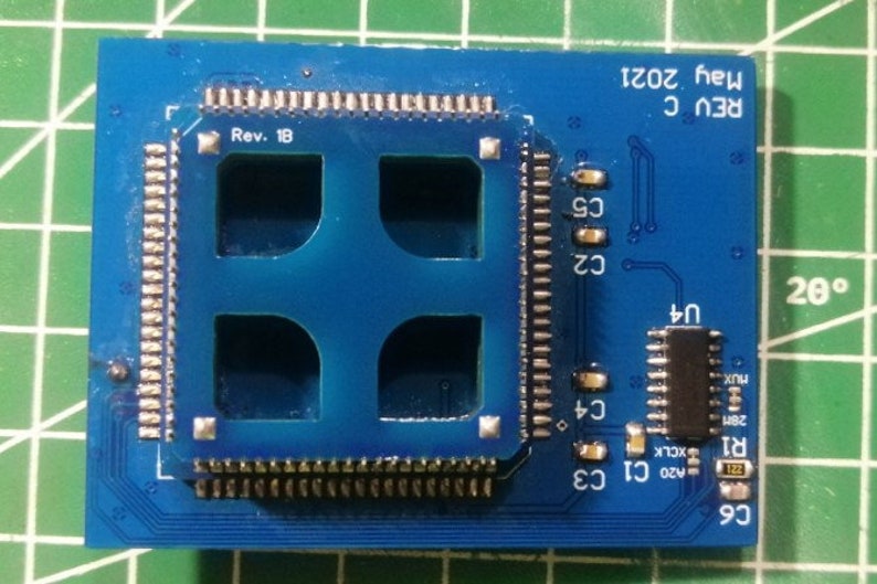 Mega Chip PLCC Plug Version, No Soldering Skills Requires - Etsy Australia