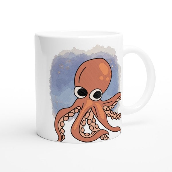 Octopus Coffee Art - Etsy
