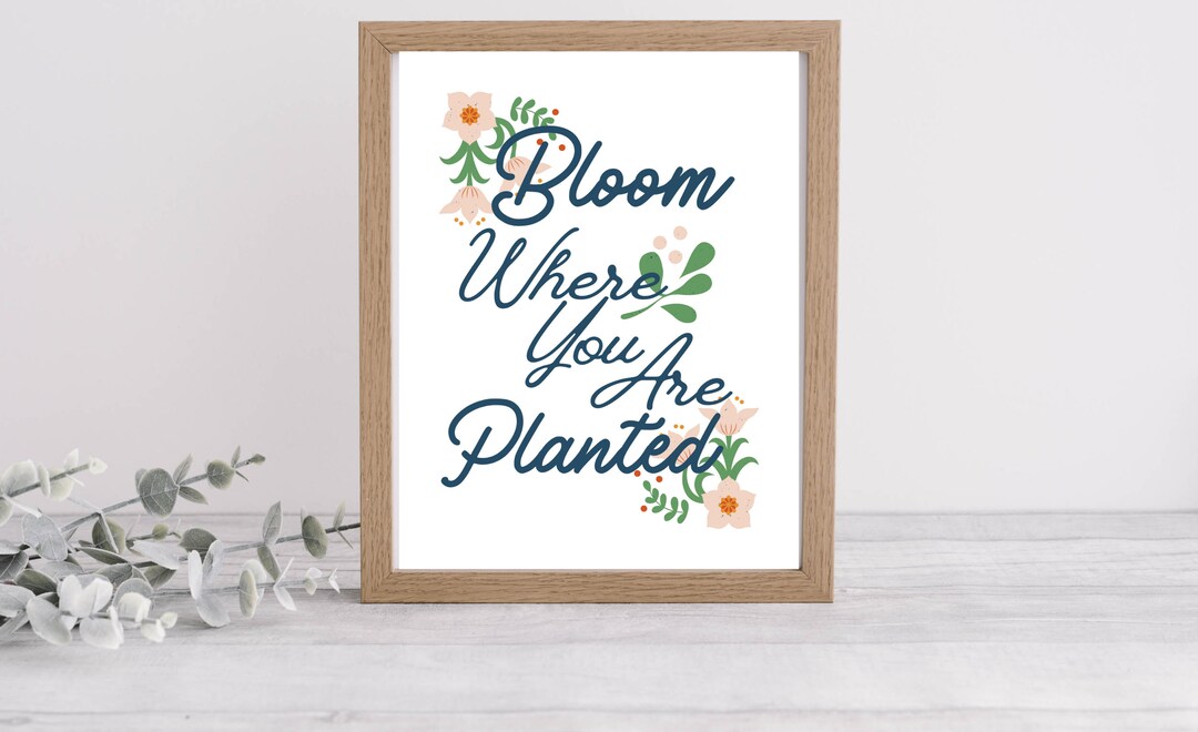 Inspirational Quote Digital Poster - Etsy