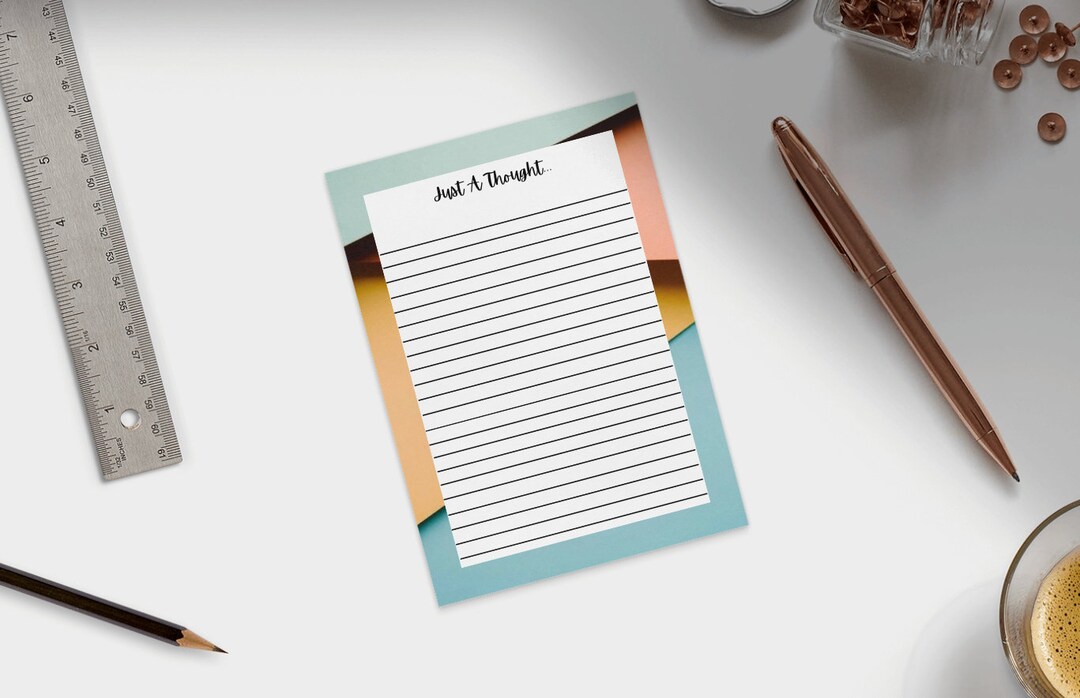 Printable Digital Note Paper - Etsy