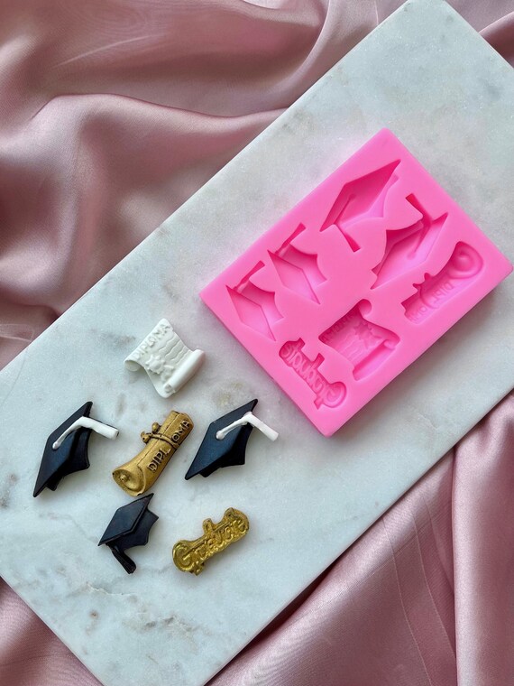 Graduation Cap Silicone Mold - Etsy