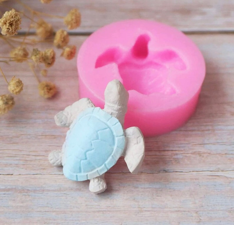 Turtle Silicone Mold - Etsy