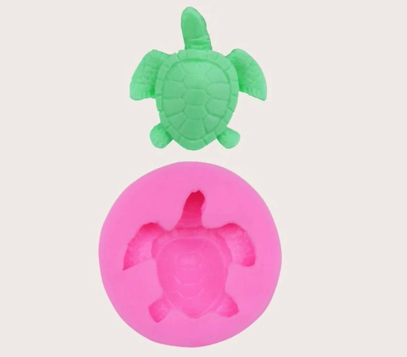 Turtle Silicone Mold - Etsy