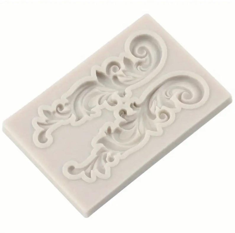 3D Baroque Victorian Style Silicone Mold - Etsy