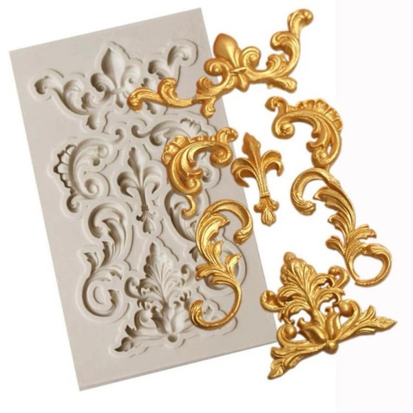 Silicon Baroque Mold - Etsy
