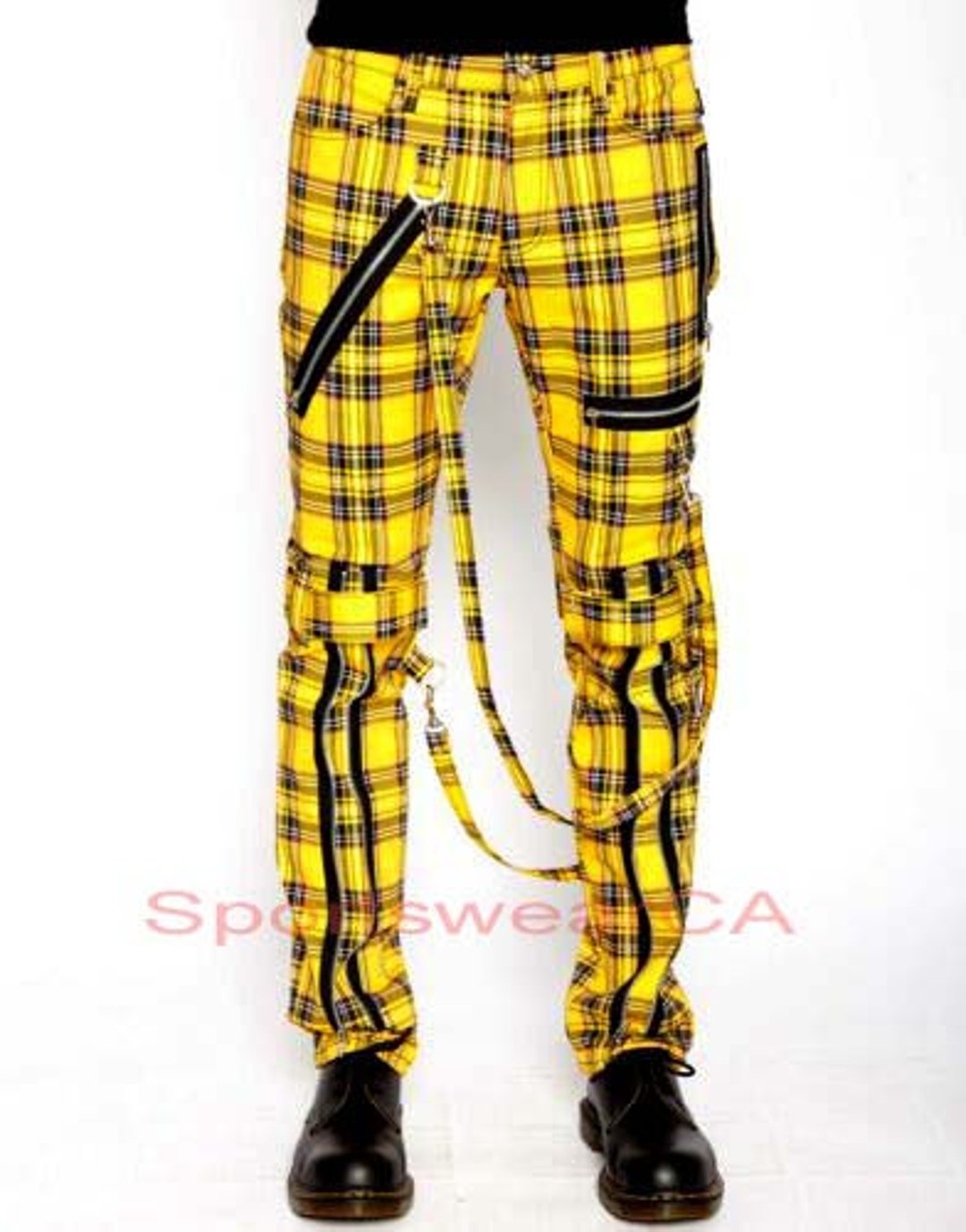 Gothic Yellow Gothic Punk Rebel Pants Tripp Skinny Jeans Gift - Etsy