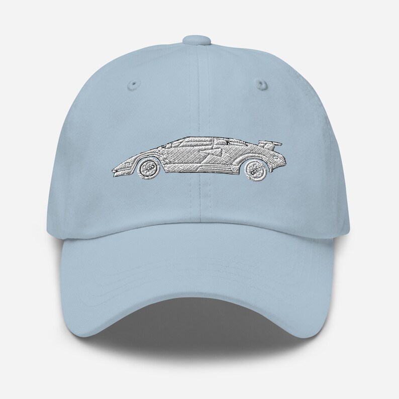 Lamborghini Countach Embroidered Dad Hat - Etsy