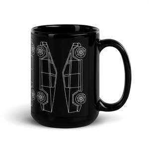 Tesla Cybertruck Black Glossy Mug - Etsy