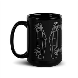 Tesla Cybertruck Black Glossy Mug - Etsy