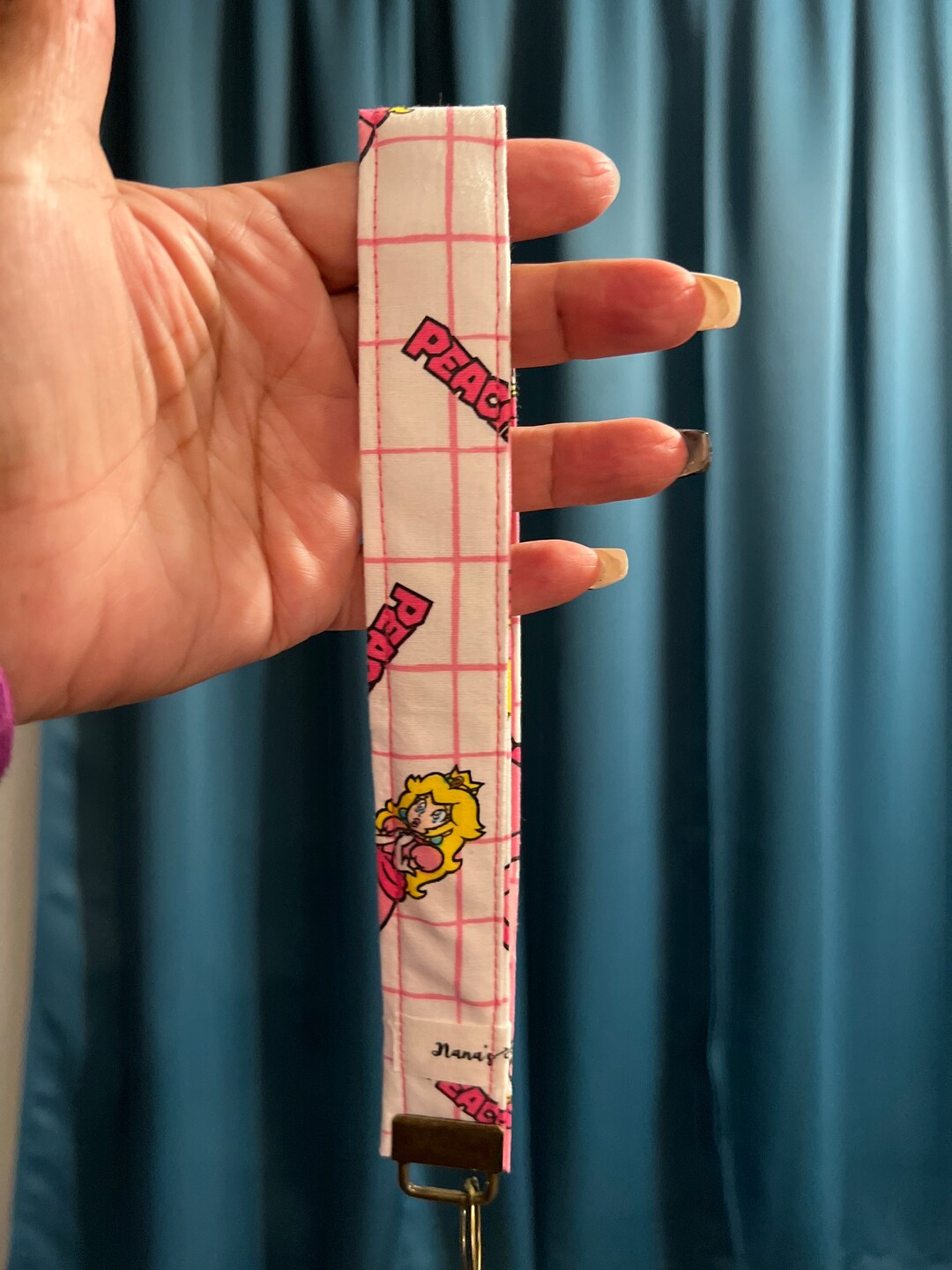 Super Mario Brothers Princess Peach Key Chain - Etsy