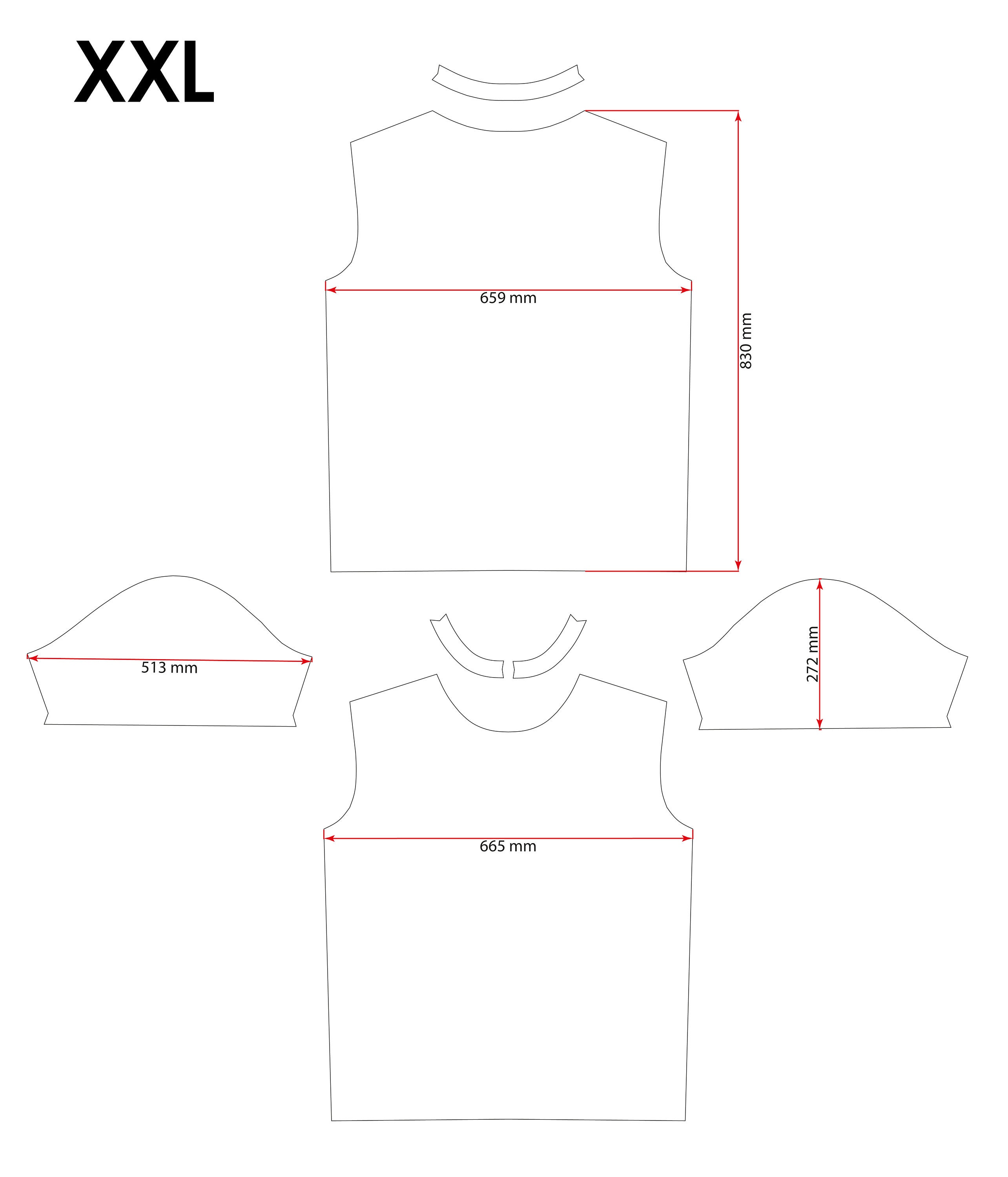 All Over Man Oversize T-shirt Template PDF Sewing Pattern, for ...