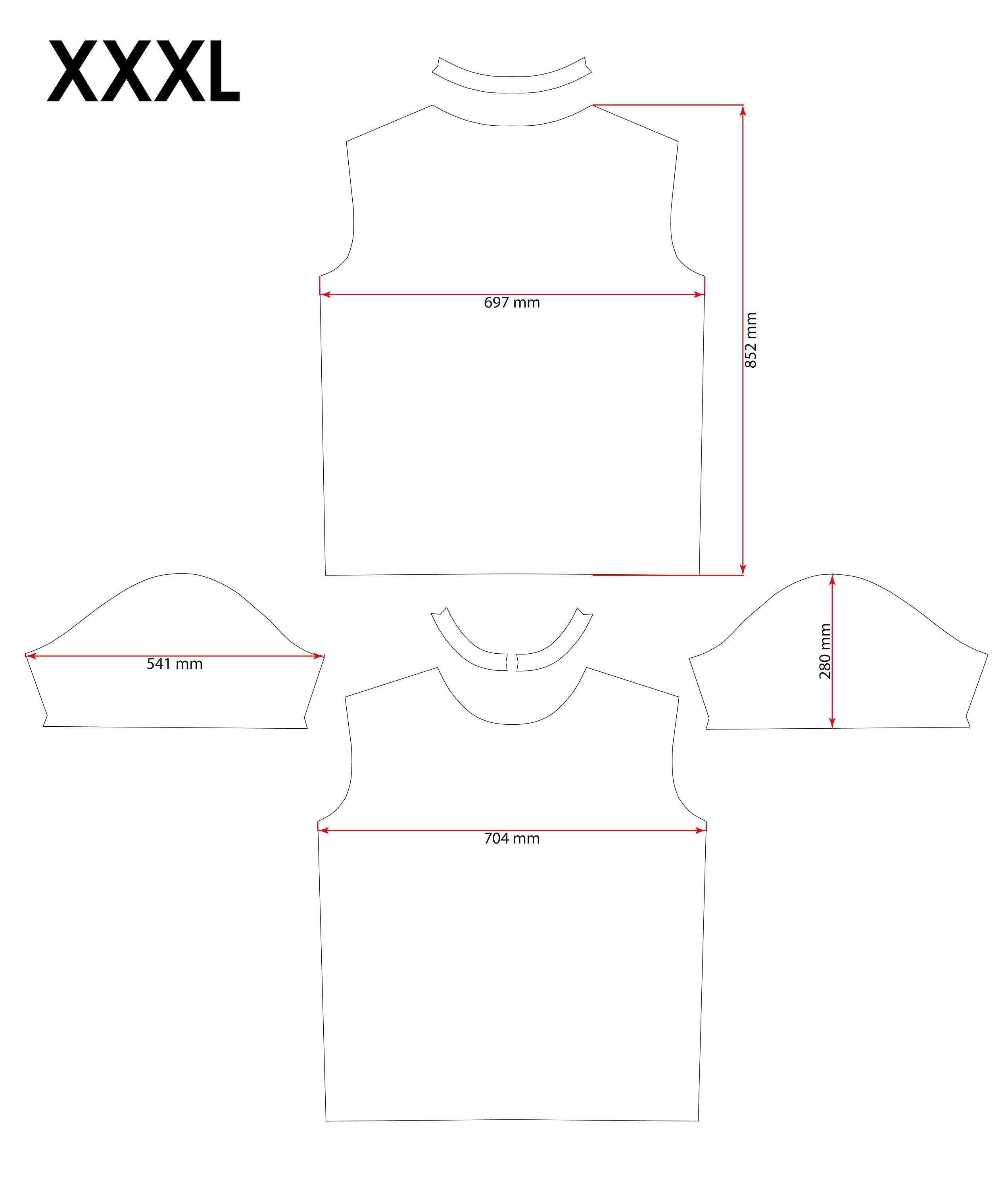 All Over Man Oversize T-shirt Template PDF Sewing Pattern, for ...