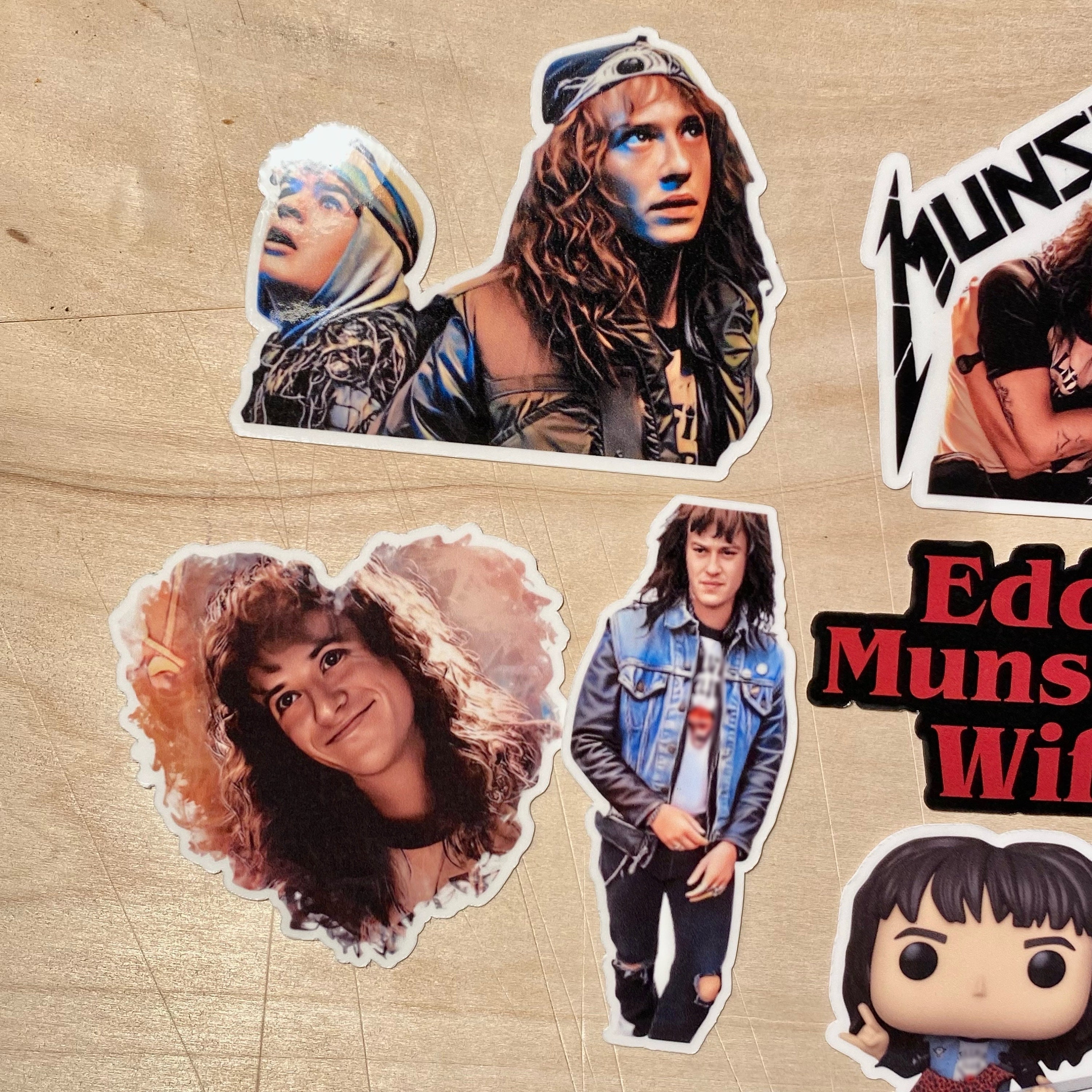 11 Pack of Stranger Eddie Munson Stickers, Eddie Stickers, Eddie Munsun ...