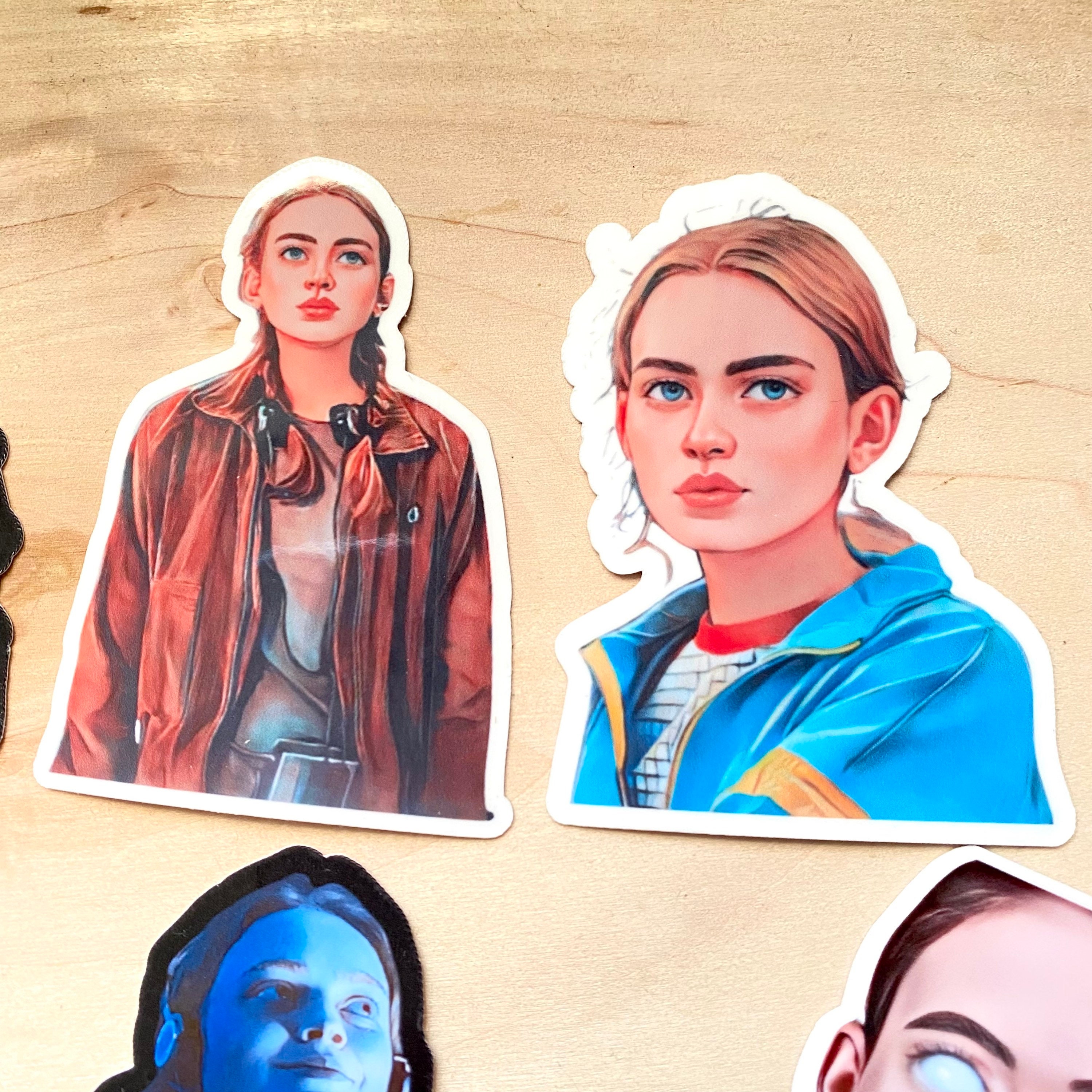 Stranger Max Mayfield Stickers Stranger Max Laptop Sticker - Etsy