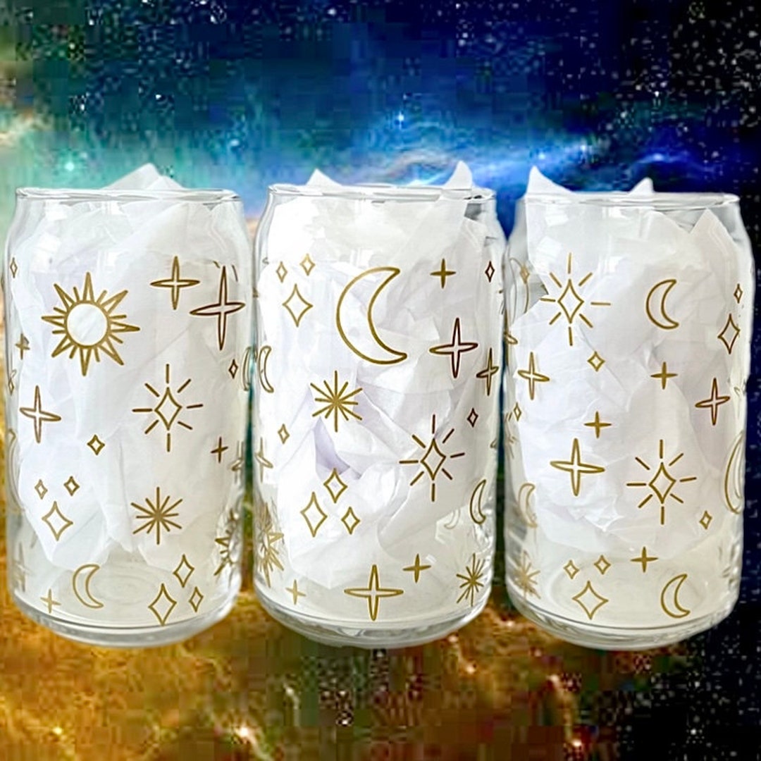 Celestial Cup, Sun Moon Star Cup, Sun and Moon Cup, Galaxy Cup, Coffee ...