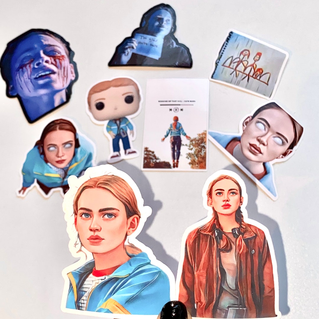 Stranger Max Mayfield Stickers, Stranger Max, Laptop Sticker, Die Cut ...