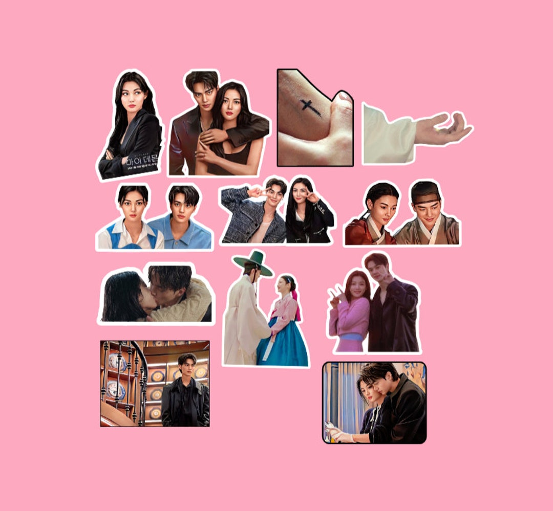 My Demon Stickers, My Demon K Drama Stickers, K Drama Stickers, Kim Yoo ...