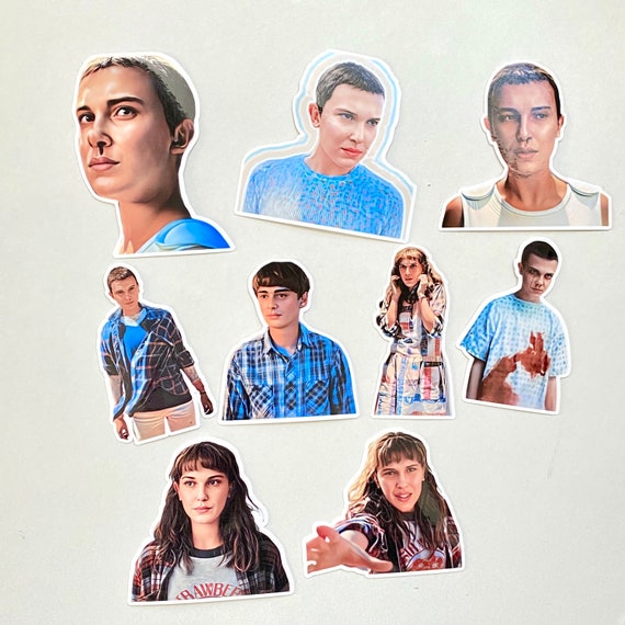 Strange Girl Eleven Stickers Eleven Stickers 9 Sticker Pack - Etsy