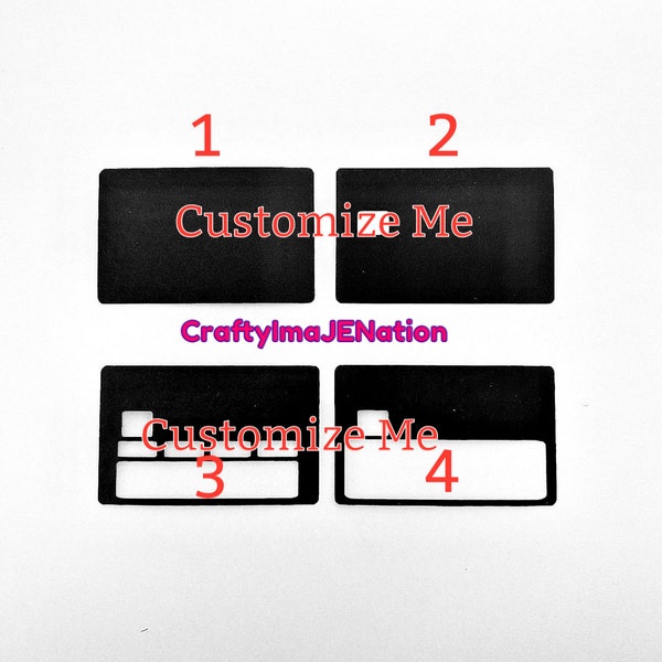 Credit Card Skin No Chip Custom - Etsy