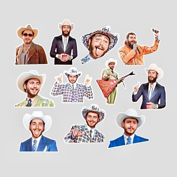 Post Malone Sticker - Etsy