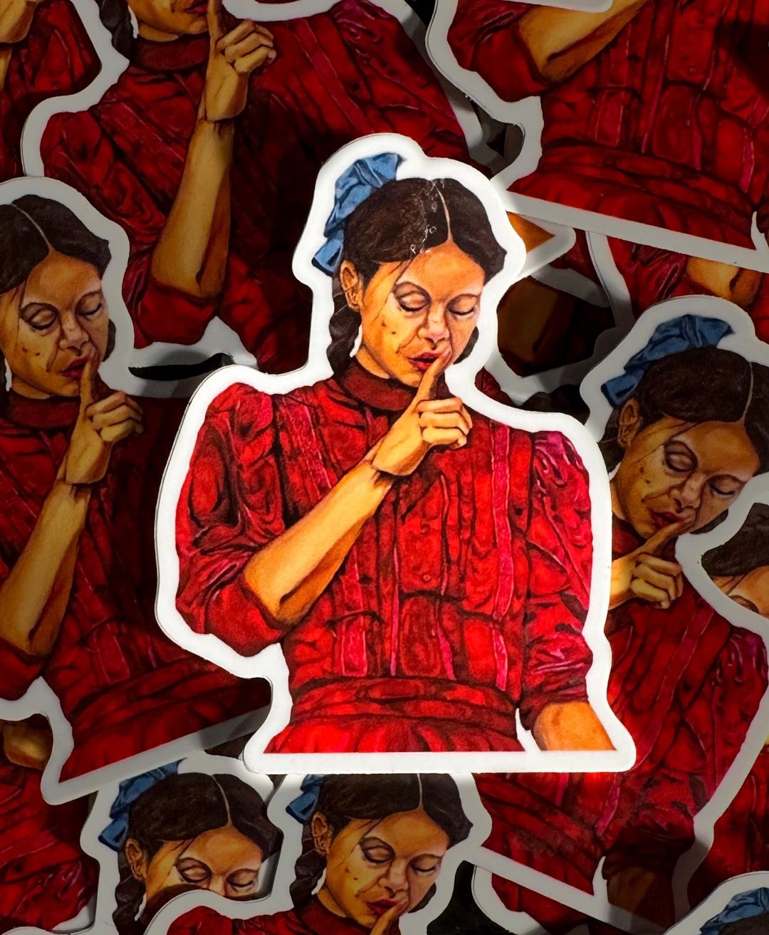 Pearl Sticker, A24, Horror Movie Stickers, Hand Made Art Stickers - Etsy