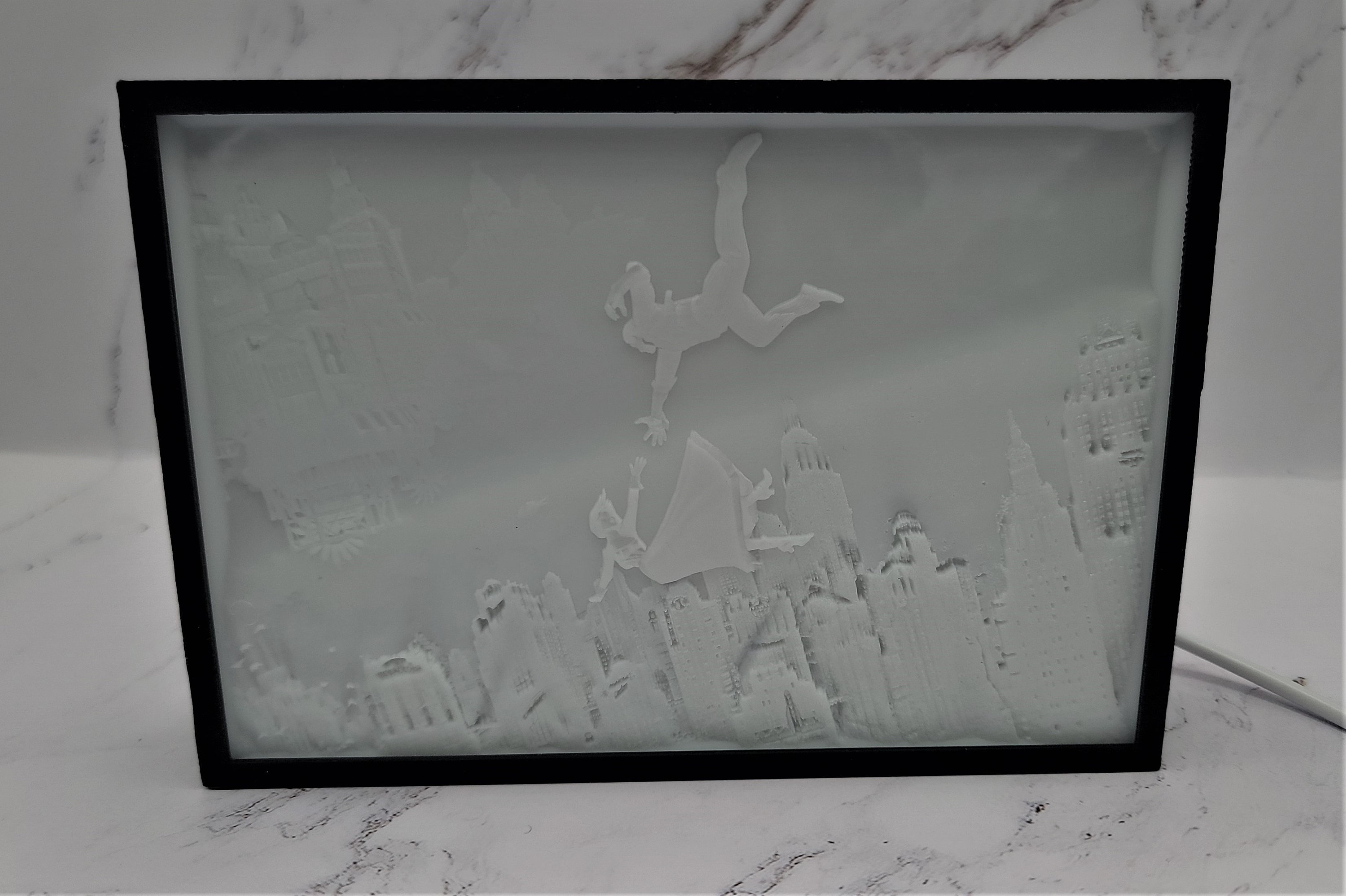 Bioshock Infinite 3D Illuminated Shadow Box Video Game Art - Etsy