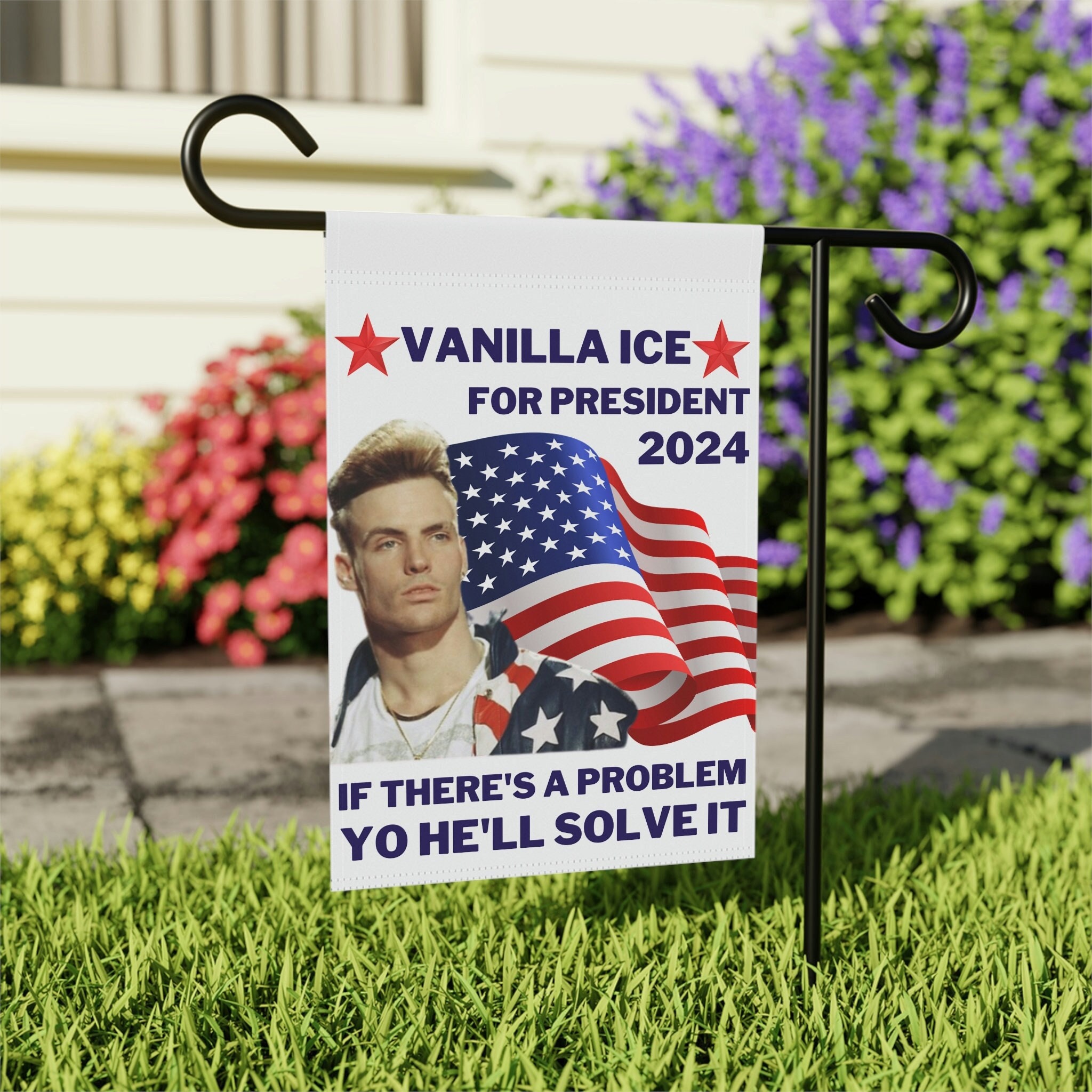 Vanilla Ice for President 2024 If There's A Problem, YO He'll Solve It ...