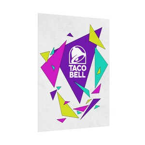 Taco Bell Rolled Poster Art - Etsy