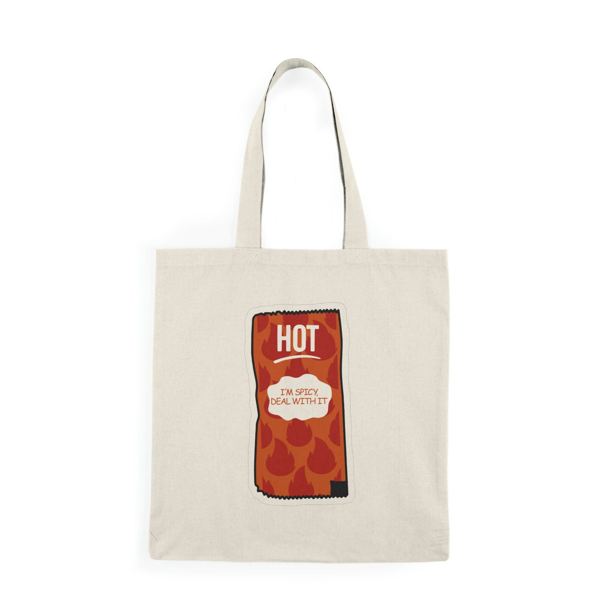 Taco Bell Tote Bag. Hot Sauce Packet I'm Spicy, Deal With It - Etsy