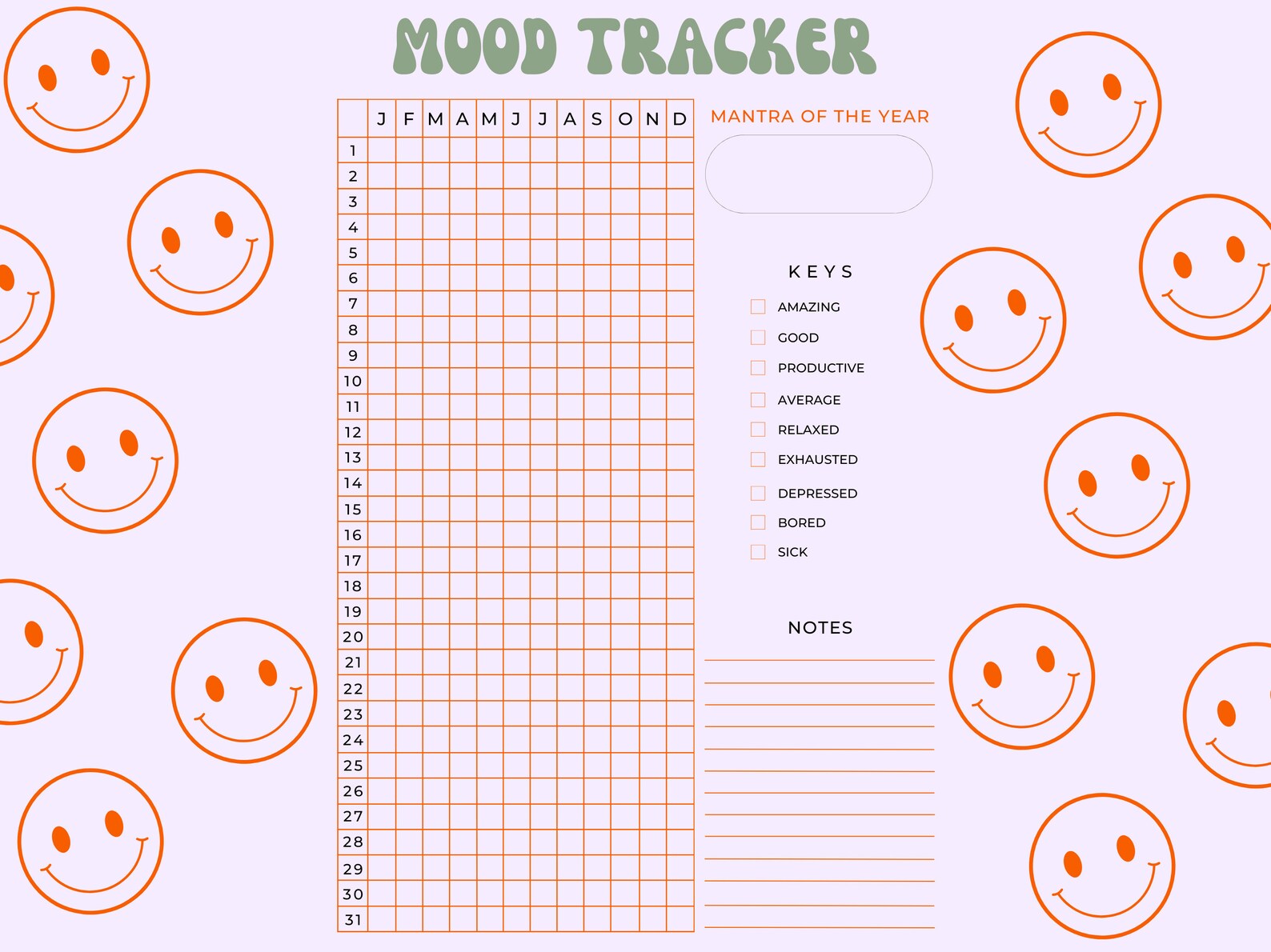 Retro Groovy Planner August 2022-december 2023 - Etsy