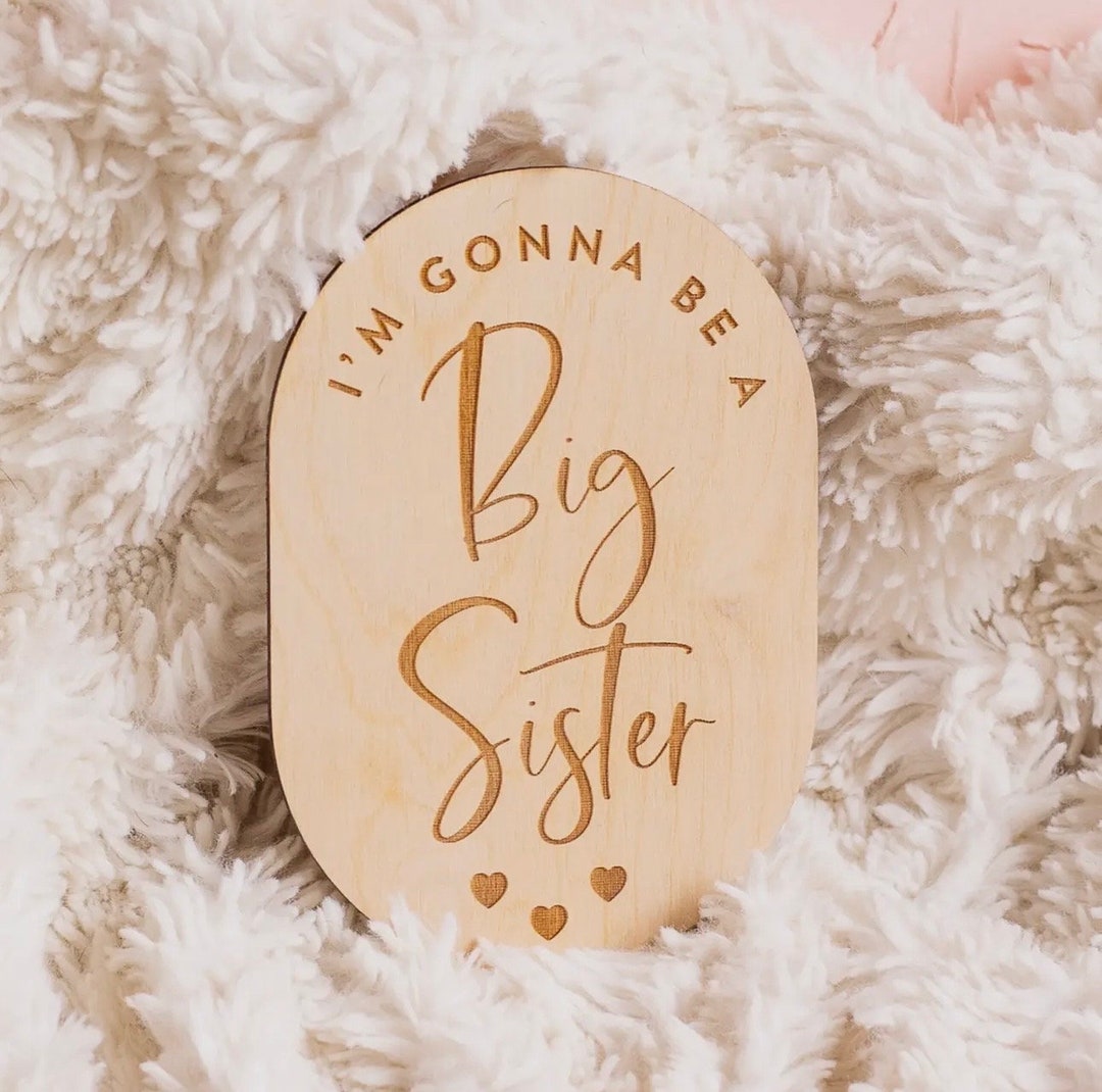 Big Sister Sign - Etsy