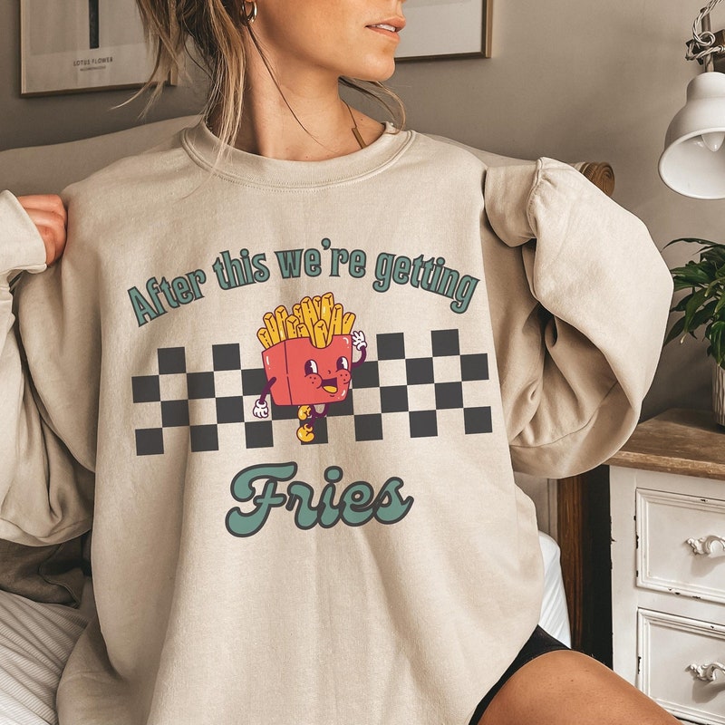 Fries Sweatshirt - Etsy